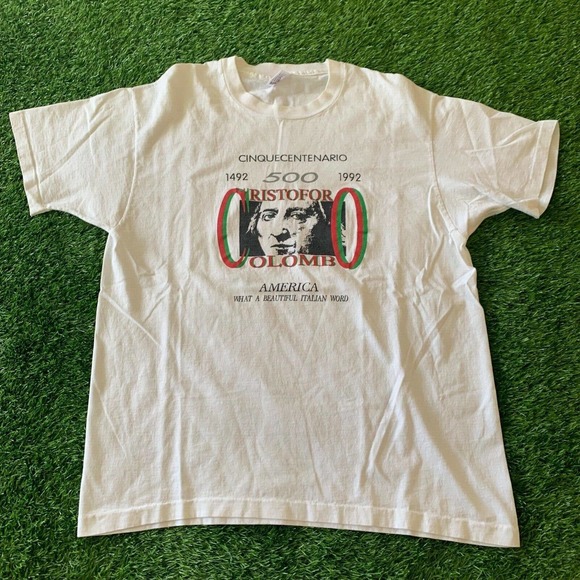 Vintage | Shirts | Vintage Cristoforo Colombo Tshirt Xl | Poshmark